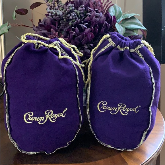 crown royal | Bags | Sold Crown Royal Bags Bundles Of 2 | Poshmark